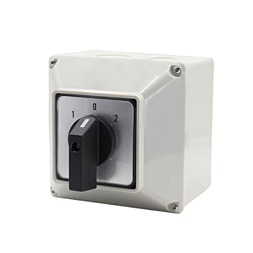 1Pcs Universal Changeover Selector Switch, with Installation Waterproof ...