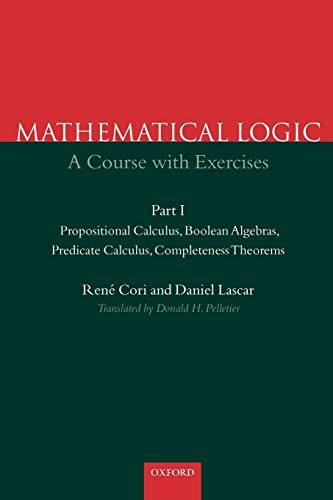 Amazon.com: Mathematical Logic : A course with exercises -- Part I ...