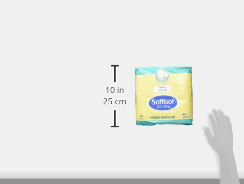 SOFFISOF Air Dry, Pants-Pull-Up type Diapers, Medium Size, Moderate ...