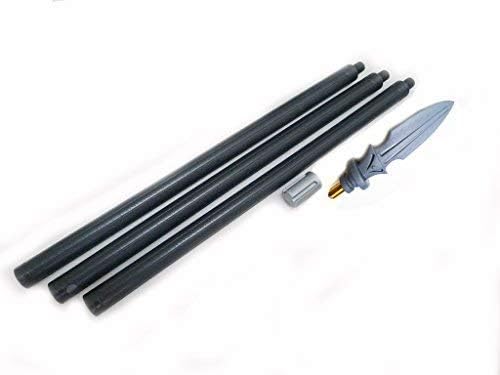 Playwell Wushu 3pc Black Polypropylene Long Spear Stick – BigaMart