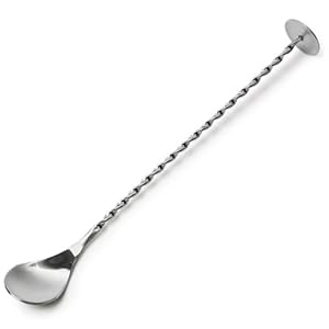 Twisted Mixing Spoon 28cm by bar@drinkstuff - 11 Inch Mixing Spoon ...