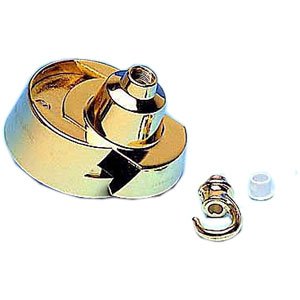 Lewden Plug-In Ceiling Rose - Brass: Amazon.co.uk: DIY & Tools