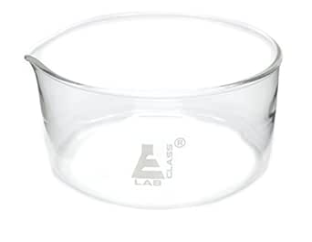 Extra Large Crystallizing Dish with Spout and Heavy Rim - 2000ml ...