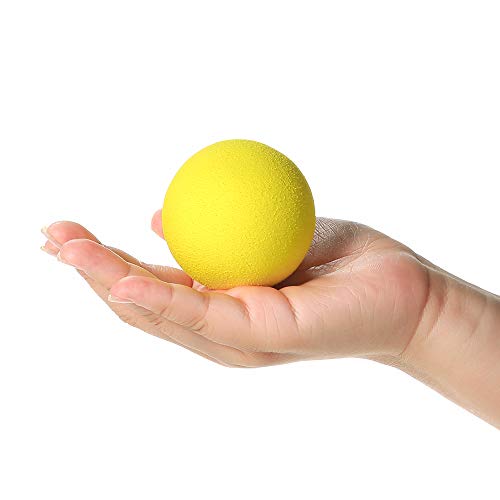 Pllieay 12 Pieces 2.4 Inch Soft Foam Balls Lightweight Mini Indoor Toys ...