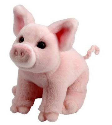 Douglas Cuddle Toys Betina Pink Pig