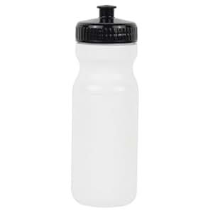 Amazon.com : Seacoast Basic Water Bottle (Clear/Black - 28oz) : Bike ...