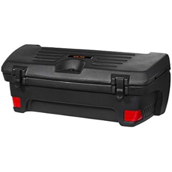 Amazon.com: Plano 1510-01 Rear Mount ATV Storage Box,Black: Sports ...