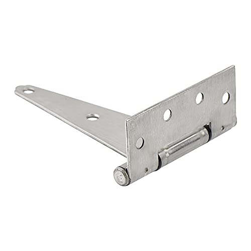 HOME MASTER HARDWARE 6 Inch Stainless Steel Heavy Duty T Hinges Shed ...