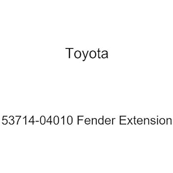 Amazon.com: Genuine Toyota 53714-04010 Fender Extension: Automotive
