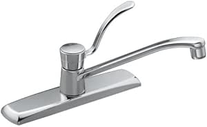 Moen 7300 Legend One-Handle Low Arc Kitchen Faucet, Chrome - Touch On ...