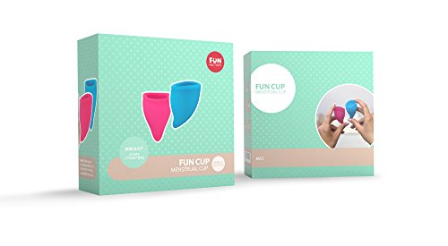 FUN FACTORY Fun Cup Menstrual Cup Set | 2 Menstrual Cups & Menstrual ...