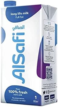 Al-Safi Long Life Full Fat Milk, 1 Litre (Pack of 1) price in Saudi ...
