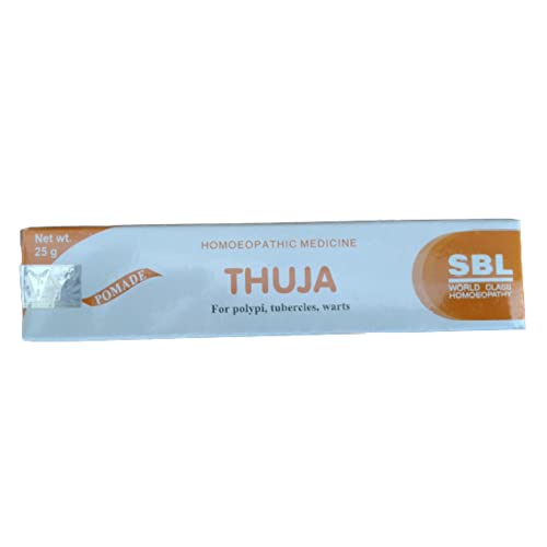 THUJA HOMEOPATHIC CREAM Ointment For Polypi, Tubercles and Warts in ...
