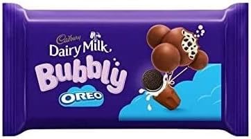 Cadbury Dairy Milk Bubbly Chocolate with Oreo, 43 Gm - Set of 12 price ...