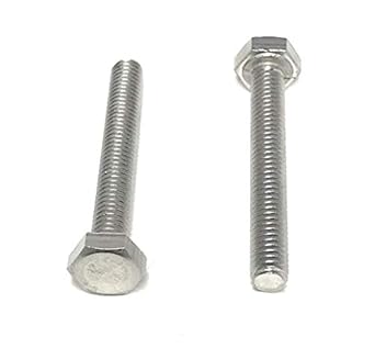 Amazon.com: M4-.70 X 30 Hex Head Cap Screw Hex Bolts DIN933 (M4x30 ...