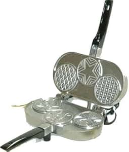 Amazon.com: Palmer 3 Round Pizzelle Iron: Electric Pizzelle Makers ...