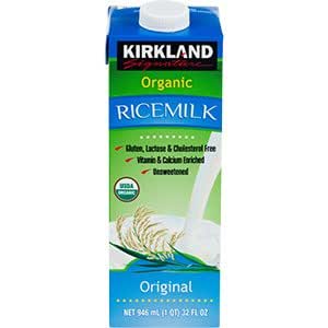 Amazon.com: Kirkland Signature Organic Rice Milk 32 FL OZ 3 pack ...