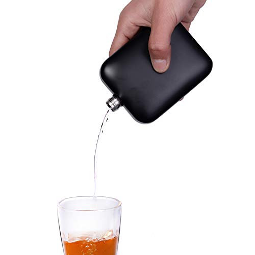 Hillside-Kit Booze Shot Flask- AB Crystal Lid Creative 304 Stainless ...