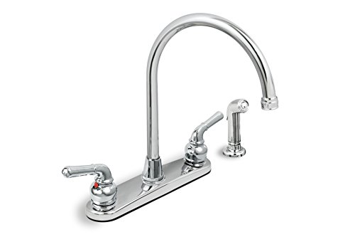 Everflow Supplies Everflow 17188 Kitchen Faucet With Spray, High Arc ...