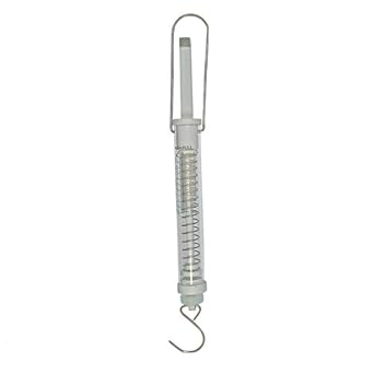 Tubular Spring Scales, grams/Newtons: 3000g/30N White: Science Lab ...