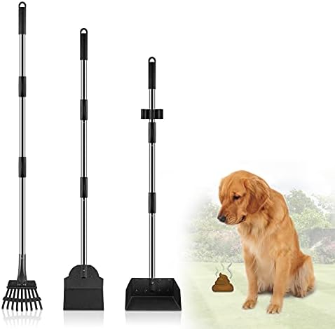 Pooper Scooper, Poop Scooper for Large and Small Dogs with Long Handle ...
