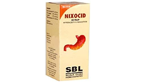 SBL Homeopathic Nixocid Syrup - 115ml in Oman | Whizz Categories