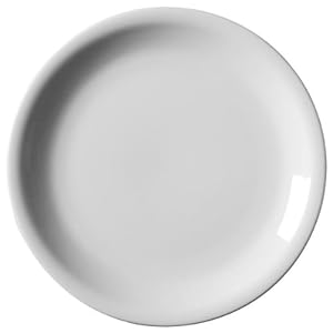 Royal Genware Narrow Rim Plates 24cm - Pack of 6 | 9.25inch Dinner ...