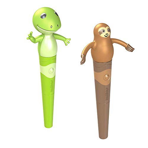 TalkTools® Jiggler™ | Sloth & Frog | Chewable Oral Facial Massager, Set ...
