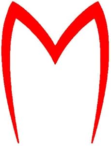 Amazon.com: Mach 5 Speed Racer 6" Red Car Truck Vinyl Decal Art Wall ...