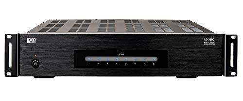 OSD Audio 8 Zone 16-Channel Digital Amplifier, 80W/Channel, Distributed ...