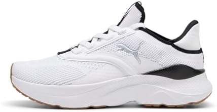 PUMA Softride, Women Low Boot,PUMA White-PUMA Black-PUMA Silver, 38 EU ...