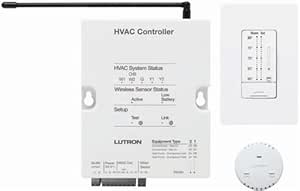 Amazon.com: Lutron LR-HVAC-PKG-WH HVAC Sensor and See Temp White ...