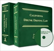 California Drunk Driving Law: Kuwatch, Ed: 9780970350121: Amazon.com: Books