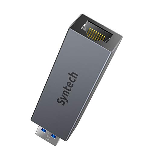 Syntech USB to Ethernet Adapter, USB 3.0 to RJ45 10/100/1000 Gigabit ...