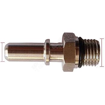 Amazon.com: Fitting Fuel Line Quick Connector Metric M16 x 1.5 M16X1.5 to 3/8” Bundy Male Tube ...