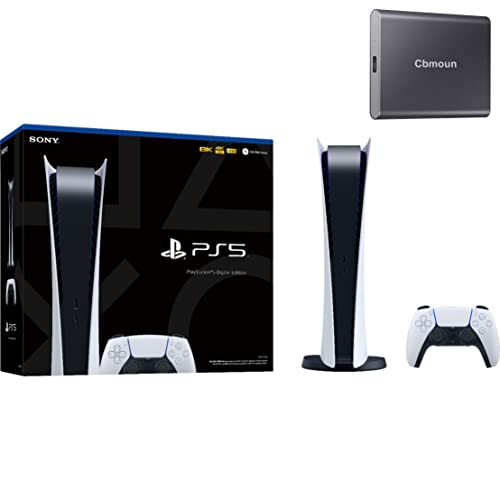 PS5 Playstation 5 Digital Edition Gaming Console - 16GB GDDR6 Memory ...