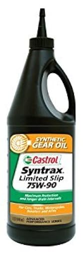 Castrol Syntrax Limited Slip 75W-90 Gear Oil - 1 Quart, (Pack of 6) in ...