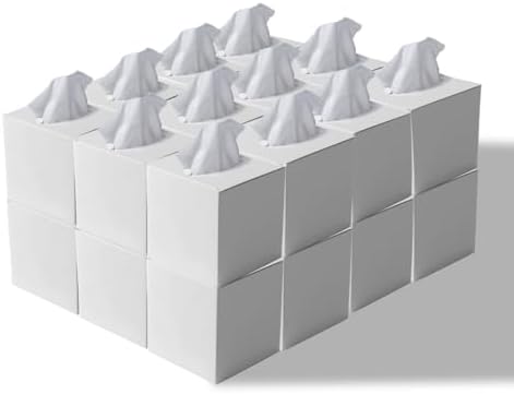 Nice Touch Facial Tissue - 2-Ply X 24 Cube Boxes of 100 Sheets Each ...