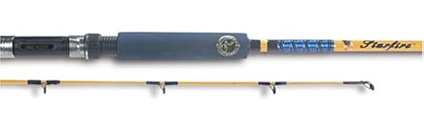Amazon.com : Eagle Claw Starfire F404 8'6" 2-Piece Glass Trolling Rod : Spinning Fishing Rods ...