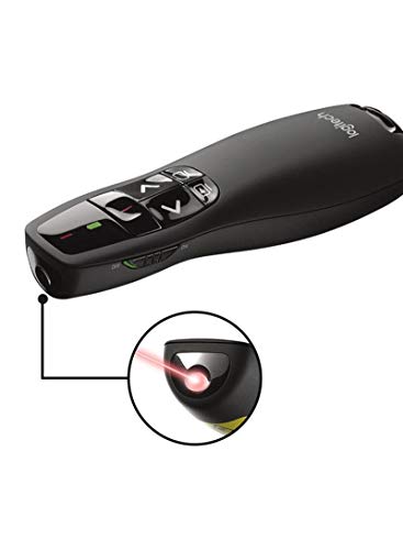 Wireless Presenter LOGI R400, Wireless Presentation Remote Clicker with ...