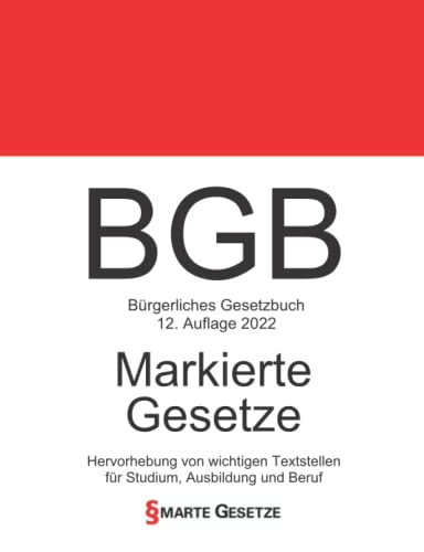 BGB, Bürgerliches Gesetzbuch, Smarte Gesetze, Markierte Gesetze ...