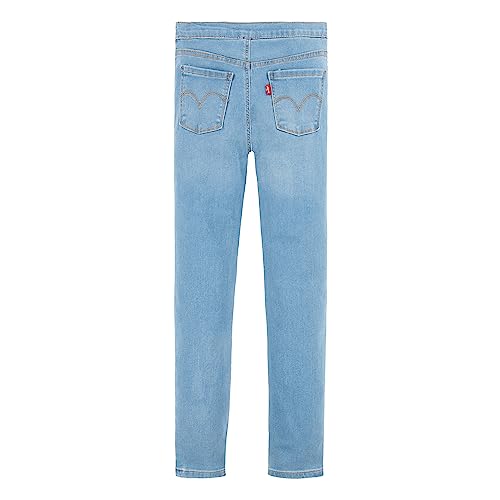 %28+%29+GIRLS+SIZE+8+LEVI%27S+PULL-ON+SUPER+SKINNY+BLUE+JEAN+DENIM ...