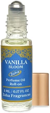 Zoha | Vanilla Bloom Perfume Oil, Alcohol-Free Vanilla Oil Perfume for ...
