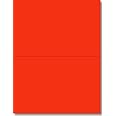 Amazon.com : 200 Label Outfitters® 850550-FluRed Fluorescent Neon Red ...