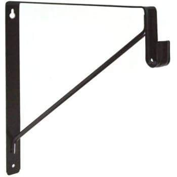 Amazon.com: EPCO 848-ORB Oil Rubbed Bronze Shelf & Rod Bracket for Oval ...