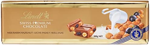 Lindt Gold Tablets Milk Raisen Nut Chocolate, 300 gm (Pack Of 1) price ...