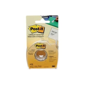 Amazon.com : Post-it Labeling and Cover-Up Tape : Correction Tape ...