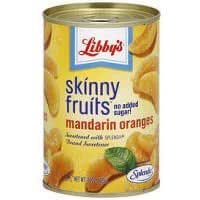 Amazon.com : Libby's Skinny Fruits No Sugar Added Mandarin Oranges ...