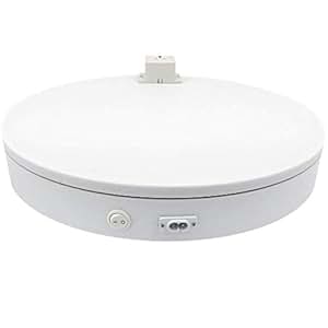 PrimeMatik - Base giratoria eléctrica de 40 cm. Plataforma Rotatoria de ...