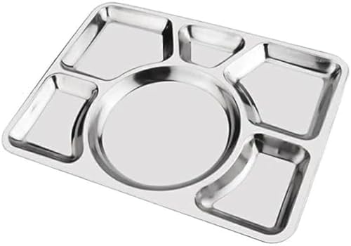 Cafeteria Mess Trays (1-Pack); Stainless Steel 15 in. x 11 in ...